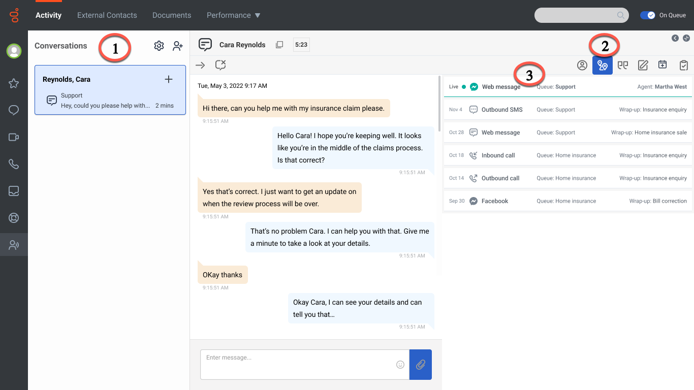Visualiser le parcours d'un client - Centre de ressources Genesys Cloud