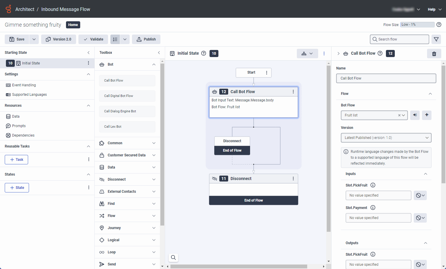 Créer un flux de robots et utiliser une grammaire ASR tierce Guide de ...